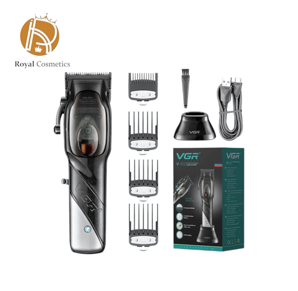 VGR V-002 Professional Hair Clipper - Royal Cosmetics