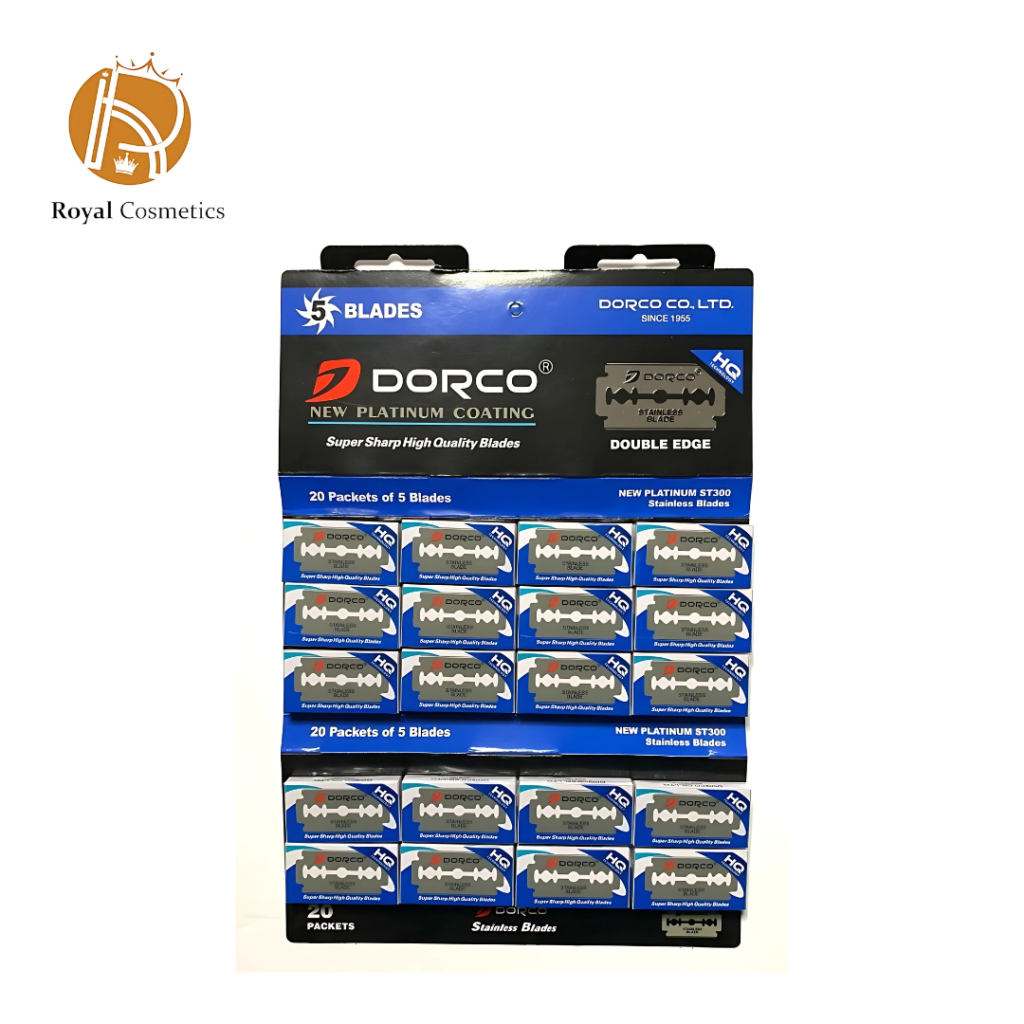 Dorco Diamond Hard Coating Razor Blades - Royal Cosmetics